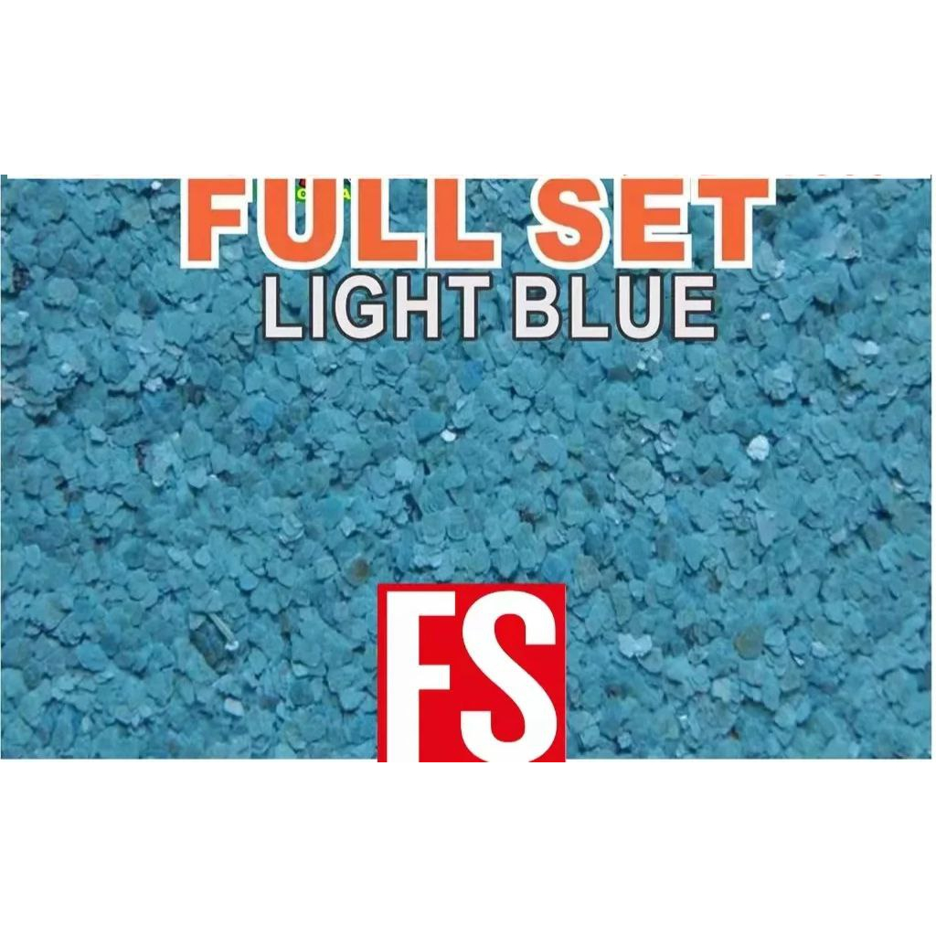 FULL SET 2K CLEAR Epoxy Colour Flake Coating Toilet Kitchen Floor Tile ...