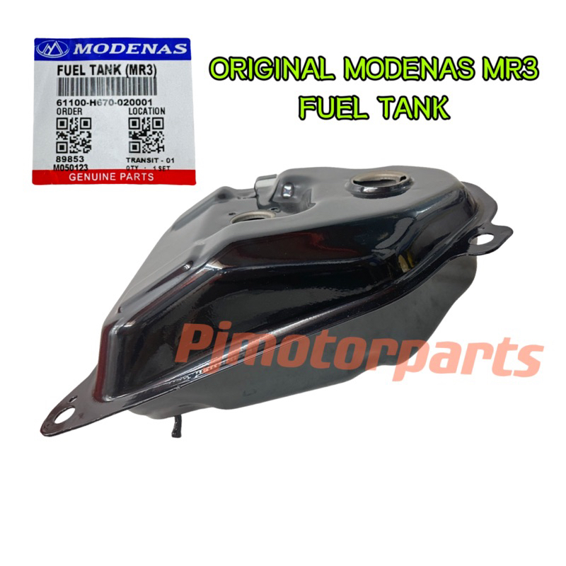 KRISS MR3 EURO 3 ( ORIGINAL MODENAS ) FUEL TANK / TANGKI PETROL PELTOR ...