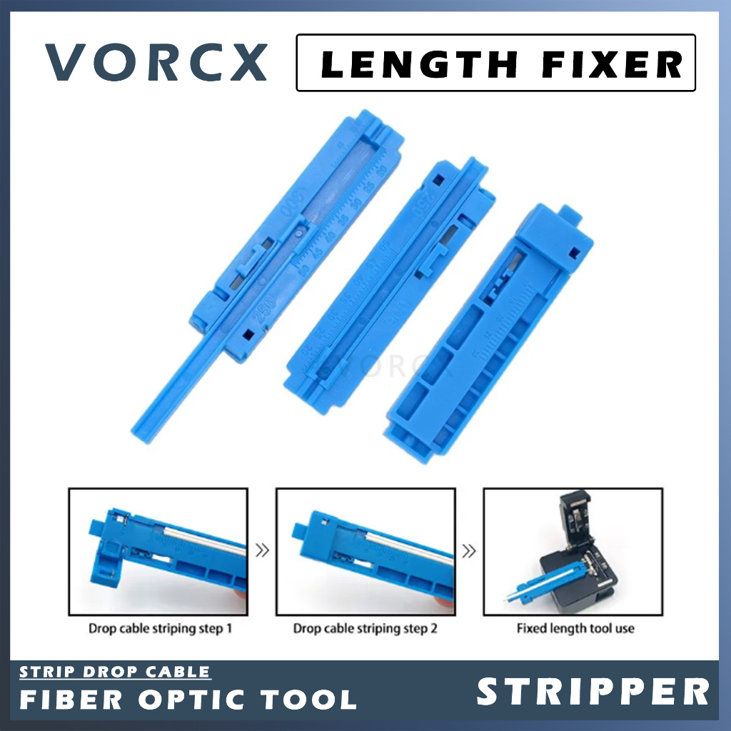 Fiber Optic LFX Stripper Fixed Length Fixer Measurement Tool | Shopee ...