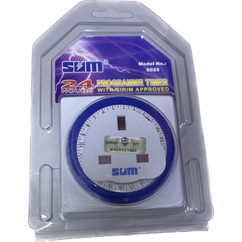 SUM 24hours Programme Timer With SIRIM APPROVED | Shopee Malaysia