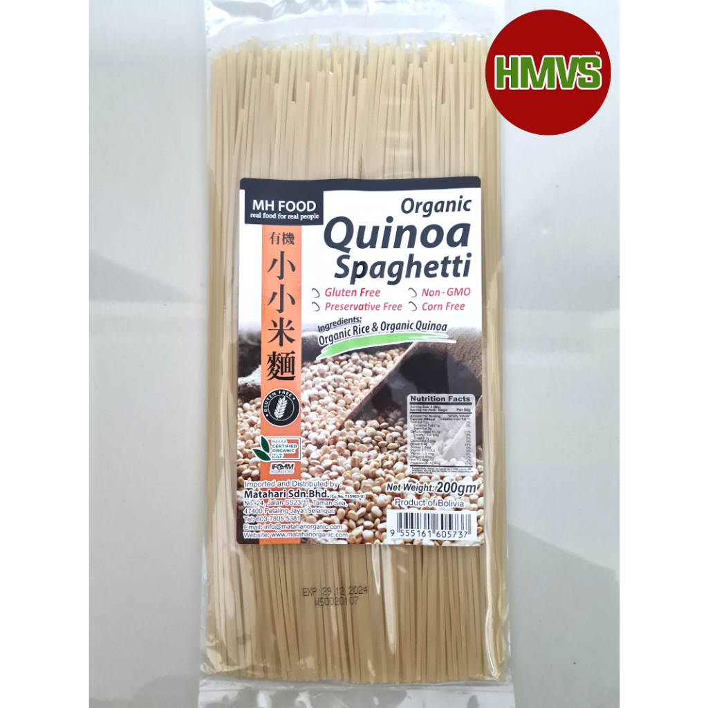 MH Food Organic Quinoa Spaghetti (有机小小米面) 200g📣 | Shopee Malaysia
