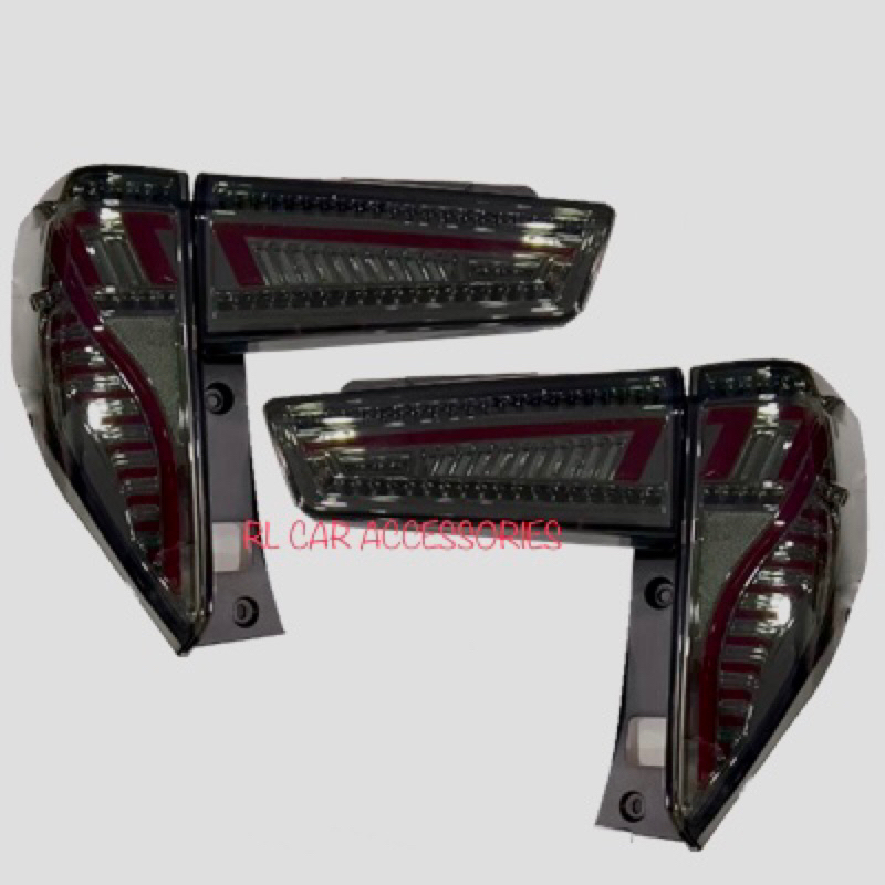 Toyota innova 2016 2017 2018 2019 2020 2021 Audi rear led tail lamp fog ...