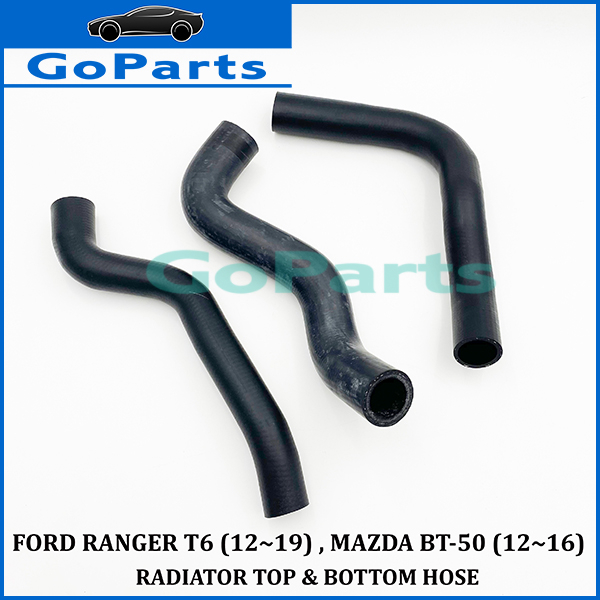 Radiator Top Upper & Bottom Lower Hose Ford Ranger T6 T7 2.2cc 3.2cc [2012~2019] Mazada BT50 BT ...