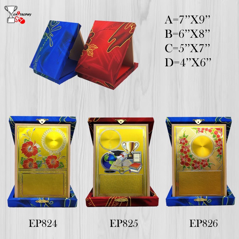 【READY STOCK】PLAQUE PLAK KAYU KOTAK BATIK BOX EP824,EP825,EP826 ...