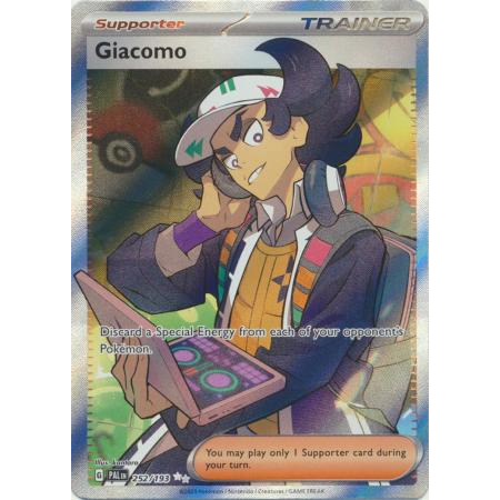 Giacomo / 252/193 / Full Art Ultra Rare / Scarlet & Violet Paldea ...