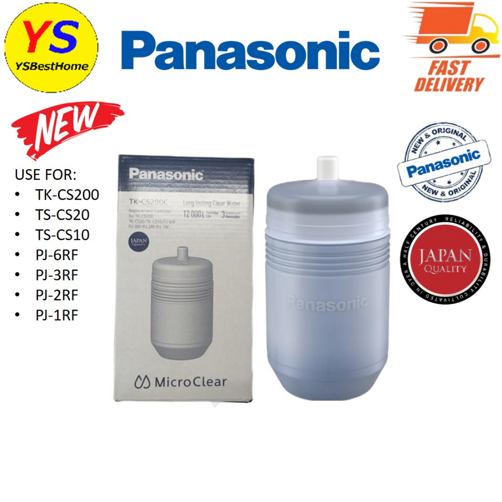 PANASONIC WATER FILTER CARTRIDGE TK-CS200C (REPLACE FOR P-6JRC) WATER ...