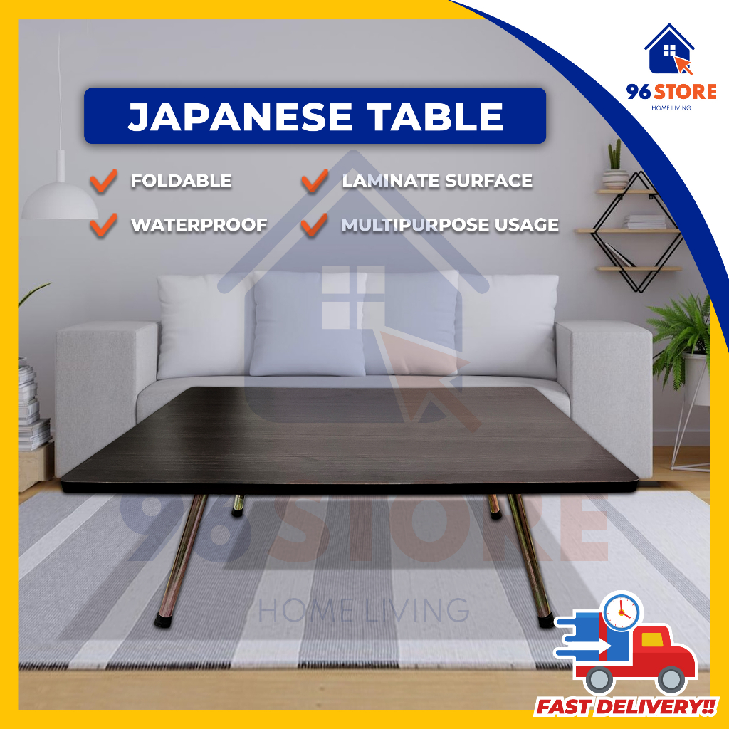 Japanese Table / Meja Baca/ Folding Table/ Jepun Meja/ Meja Lipat ...