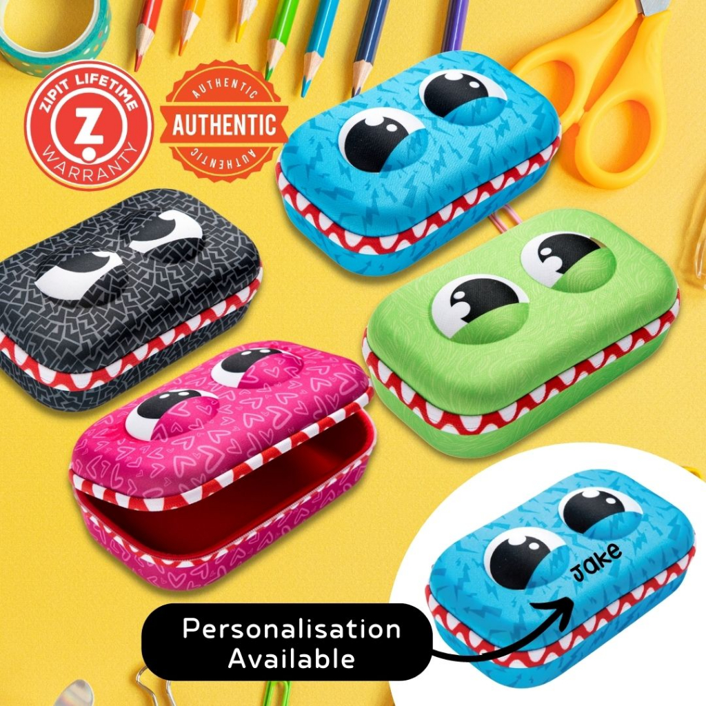 Zipit Storage Box Pencil Box Pencil Case Kotak Pensel | Shopee Malaysia