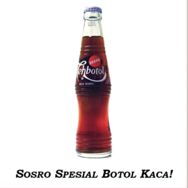 Teh Sosro Botol Kaca Halal Original Indonesia 1botol 220ml | Shopee ...