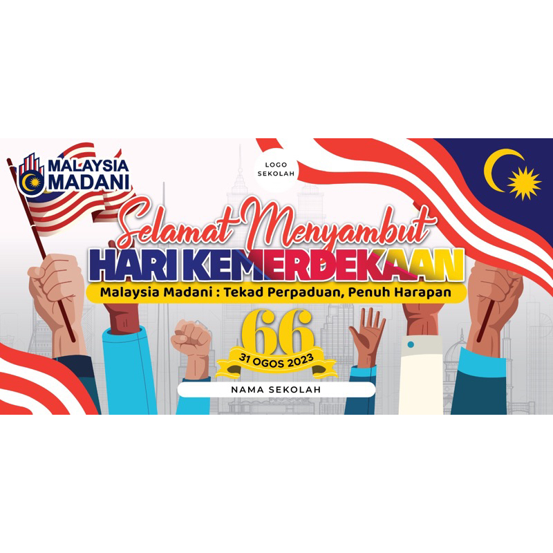 BANNER MERDEKA MALAYSIA | Shopee Malaysia