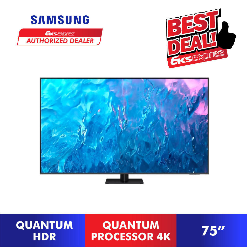 [F.Bracket & Cable] QA75Q70CAKXXM Samsung Q70C QLED 4K Smart TV (75 ...