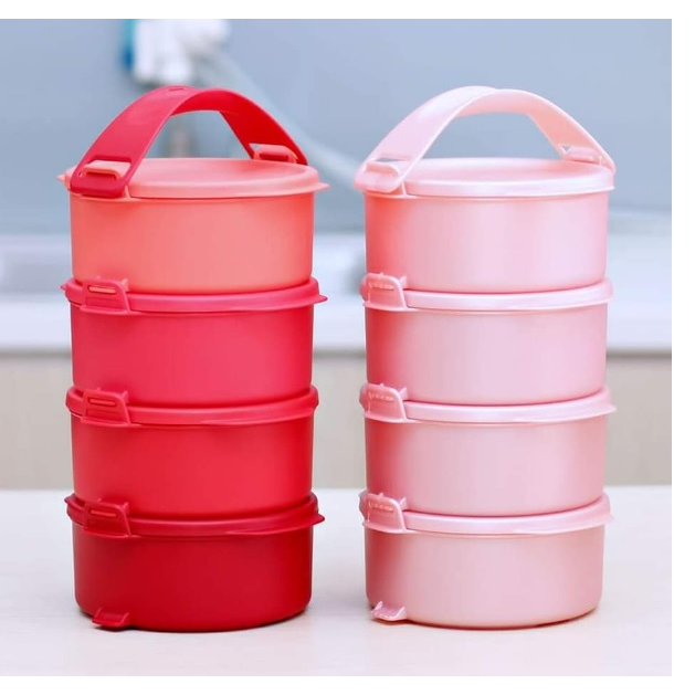 Tupperware: Tup Tiffin Duo Lunch set 550ml With Handle/New Color 2023 ...