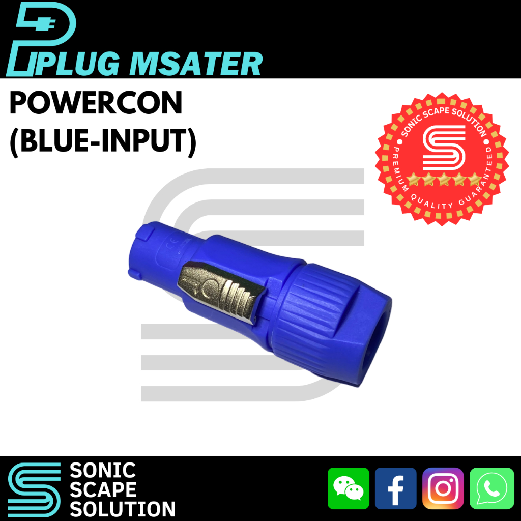 POWERCON BLUE (INPUT) | Shopee Malaysia