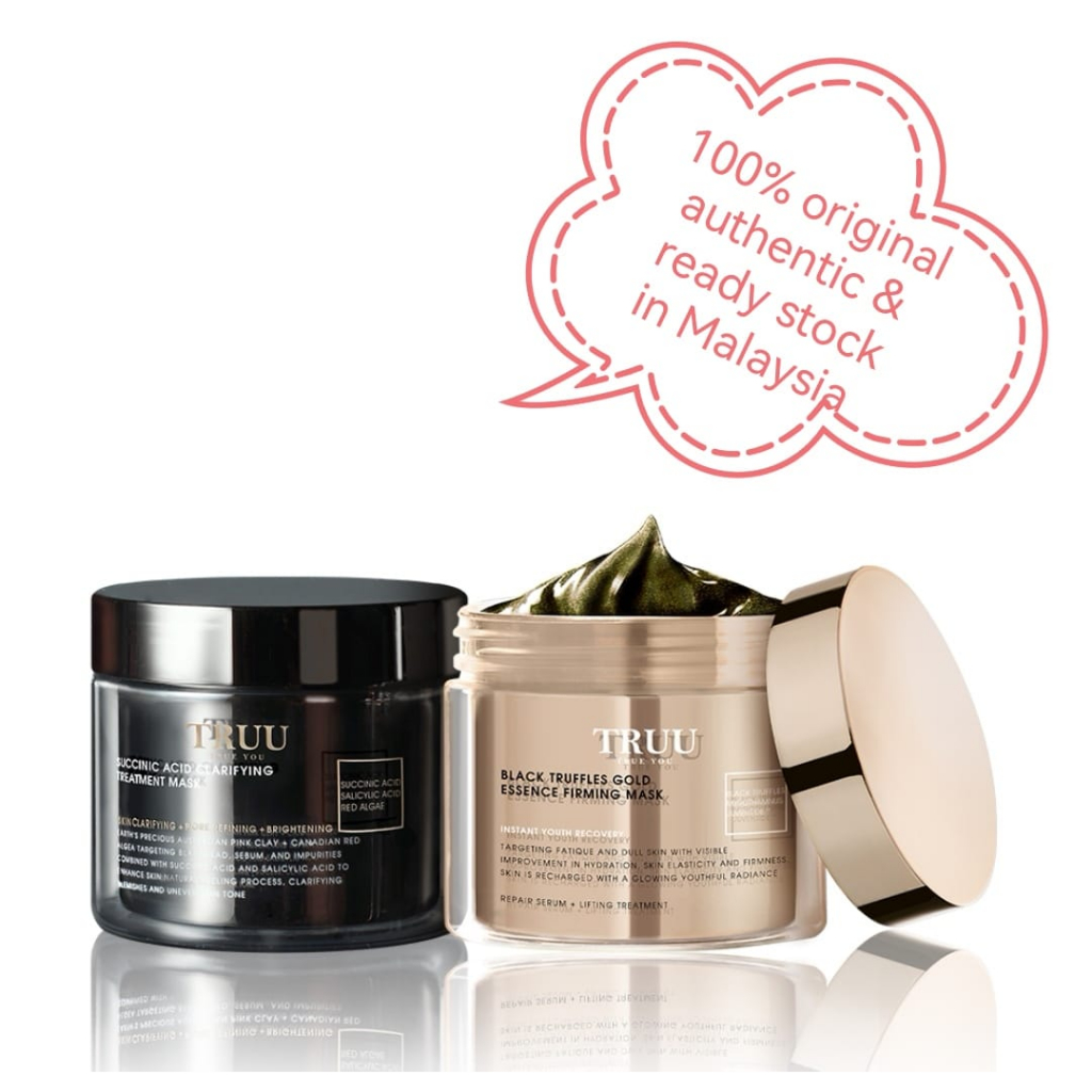 Black Truffles Gold Essence Firming Mask 120ml + Succinic Acid ...