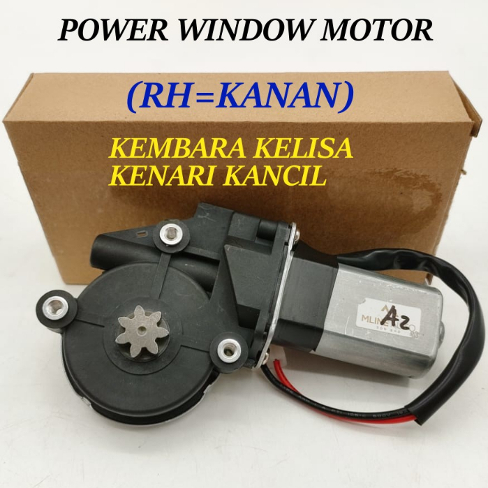 PERODUA KANCIL KELISA KENARI KEMBARA POWER WINDOW MOTOR 7 GEAR GIGI 12V ...