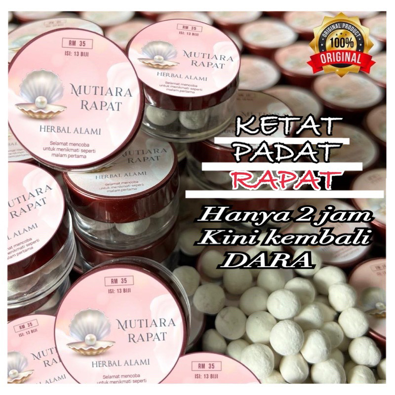 MUTIARA RAPAT [ PENGETAT MISS V ] jamu insert perapat 💯%ORIGINAL HQ ...