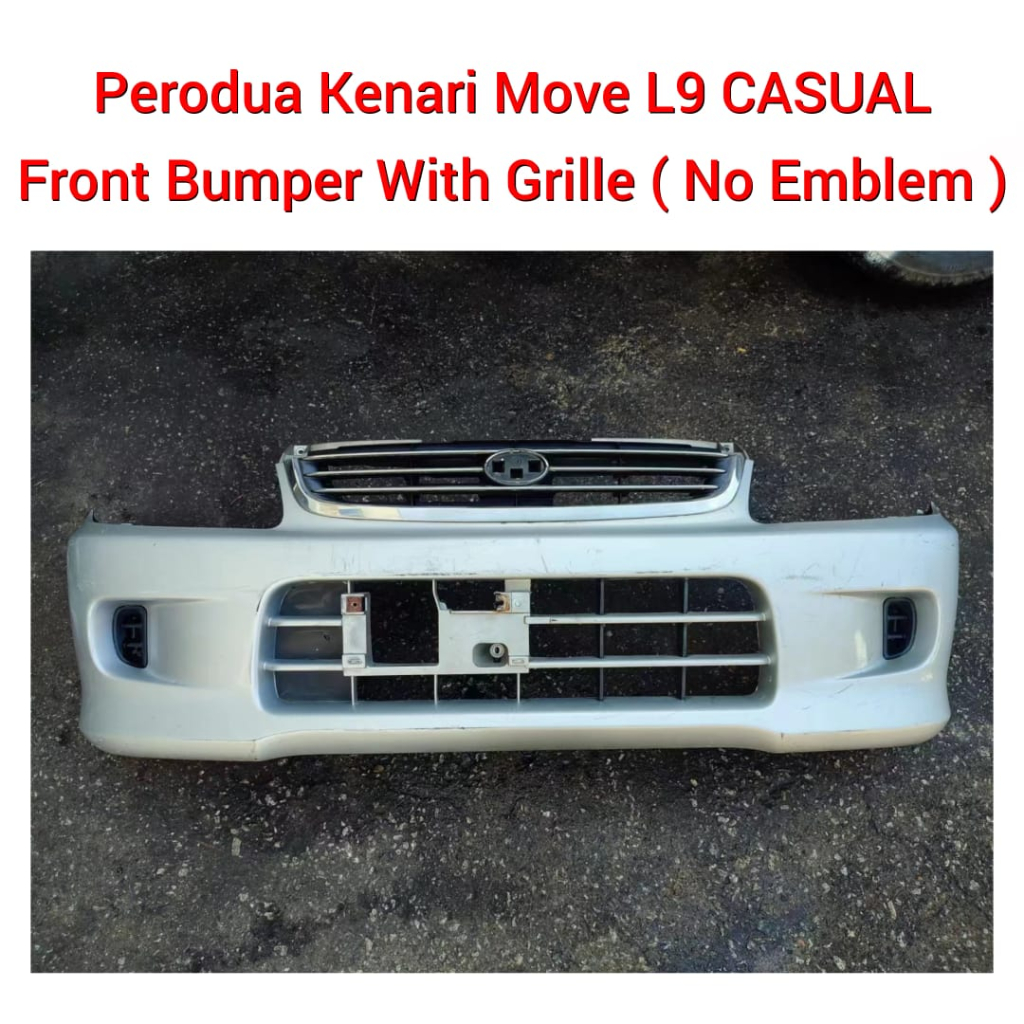 Perodua Kenari Move L9 Casual Front Bumper With Grille ( No Emblem ...