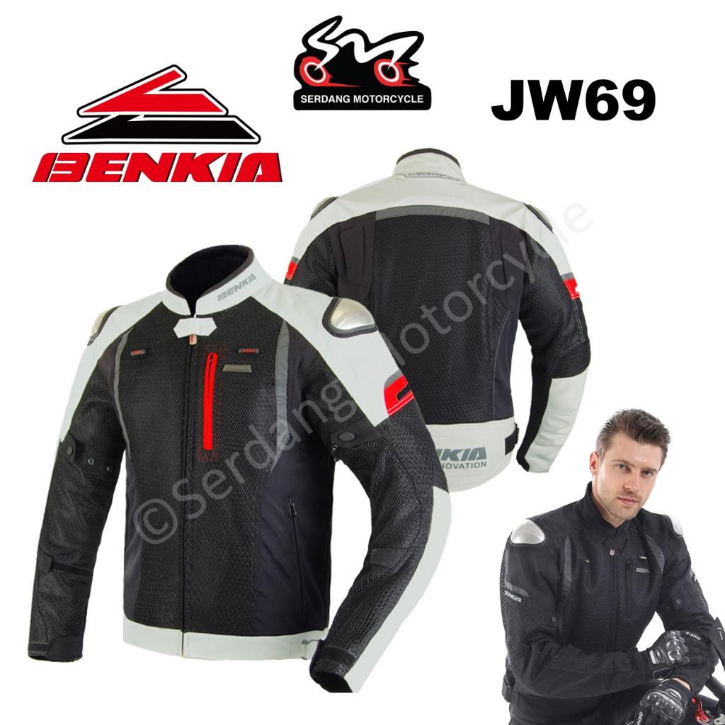 BENKIA JW69 Riding Jacket Motorcycle Jaket Rider Motosikal Motor Bike ...