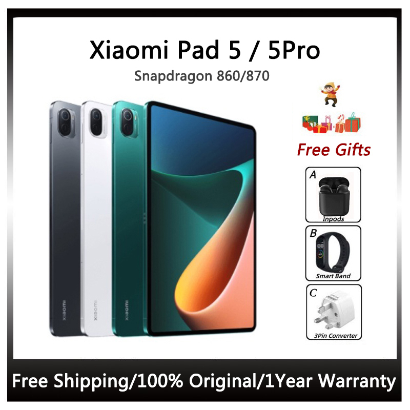 [Ready Stock]Xiaomi Pad 5/Xiaomi pad 5 Pro /11" WQHD+ 120Hz Display ...