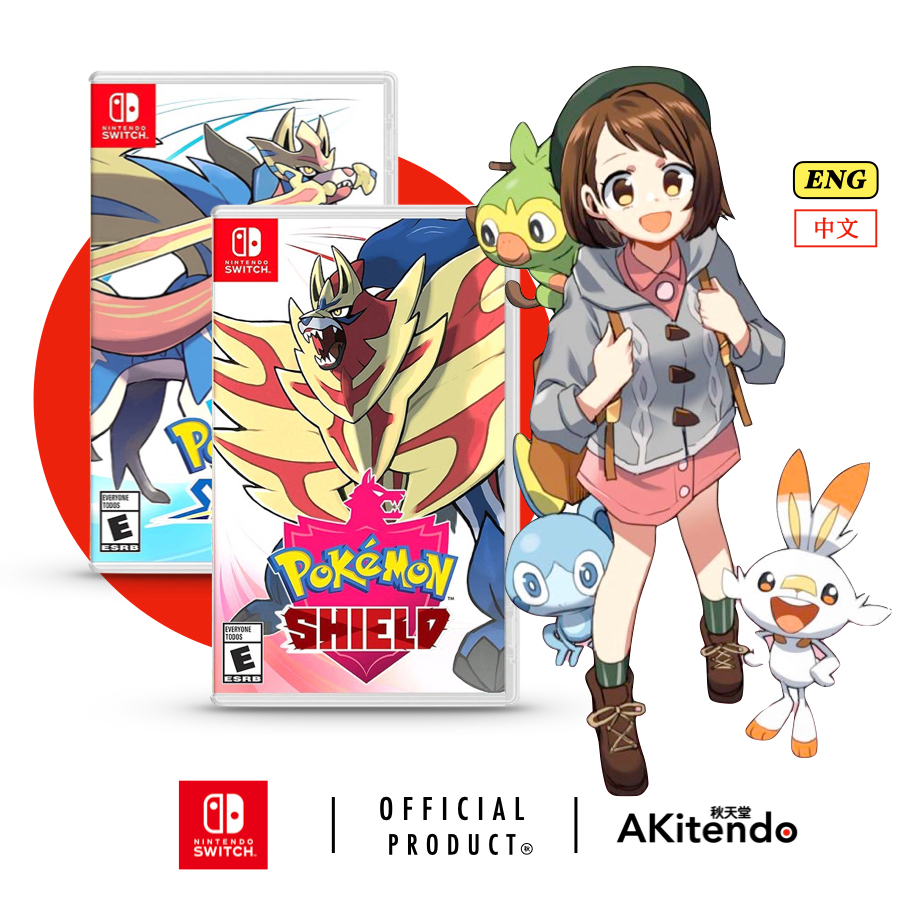 Nintendo Switch Pokemon Sword / Shield (中文/Eng) Version | Shopee Malaysia