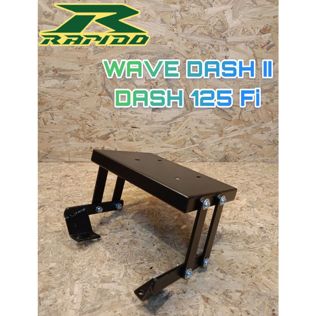 MONORACK RAPIDO ADJUSTABLE REAR RACK RAPIDO MONORACK HONDA WAVE II ...
