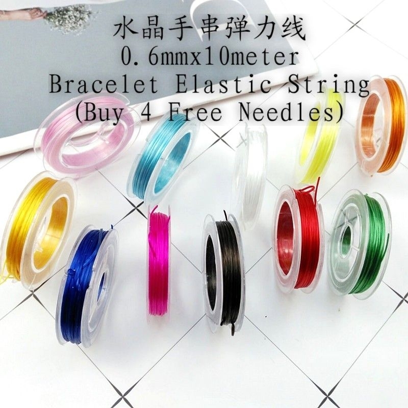 Bracelet Elastic String 1 Roll x10 Meter/手串弹力绳 1x10 Meter | Shopee Malaysia