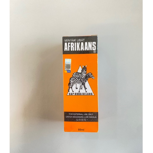 MINYAK UBAT AFRIKAANS CAP KUDA BELANG 60ML | Shopee Malaysia
