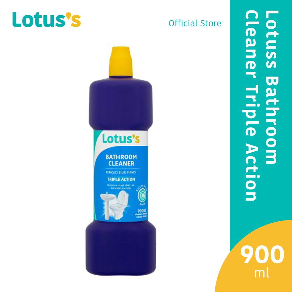 Lotuss Bathroom Cleaner Triple Action (900ml) | Shopee Malaysia