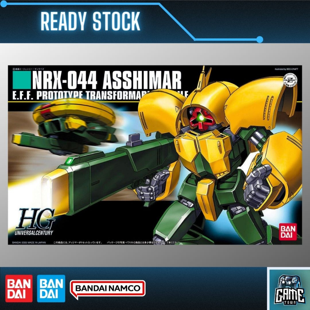 Bandai HG UC 1/144 054 NRX-044 Asshimar | Shopee Malaysia