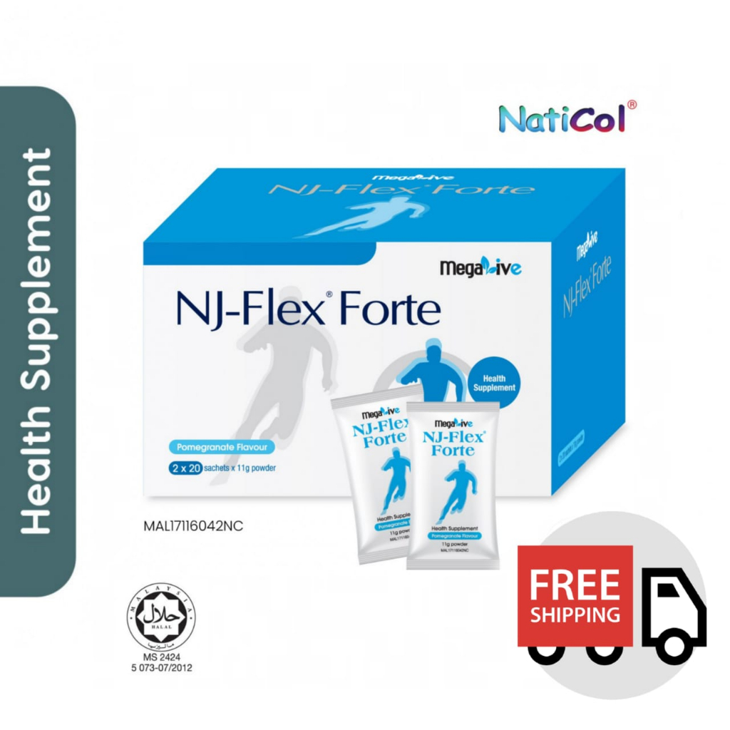 MegaLive NJ-Flex Forte Sachet (2 x 20's) | Shopee Malaysia
