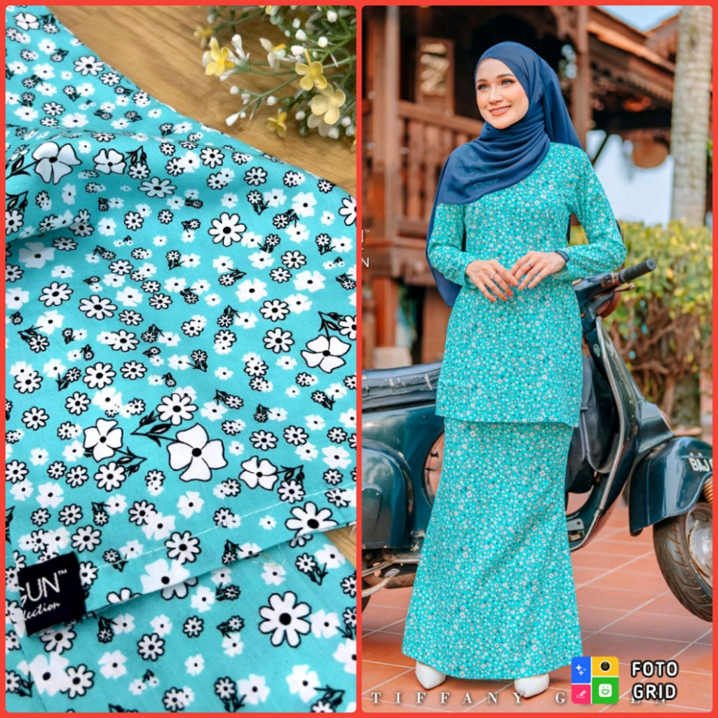 BAJU KURUNG PLUS SIZE 6XL Dada 53" KURUNG COTTON MINI MODEN l ANGGUN ...