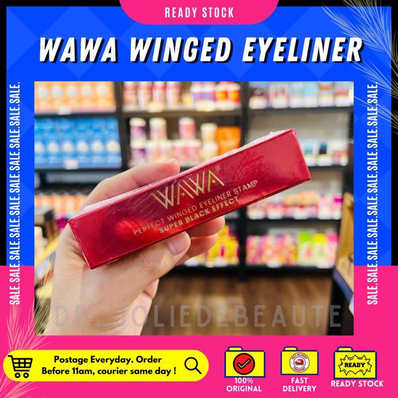 👩WAWA EYELINER 🆕️ RED EDITION BY WAWA COSMETICS 😍 | Shopee Malaysia