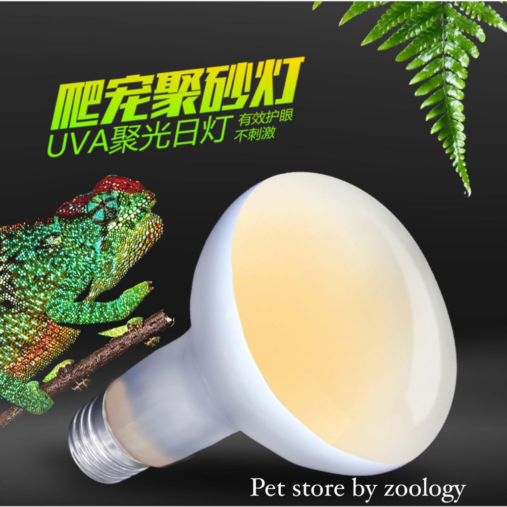 NOMOY Pet Reptile UVA Daylight Basking Spot (heat lamp) heat light bulb chameleon basking ...