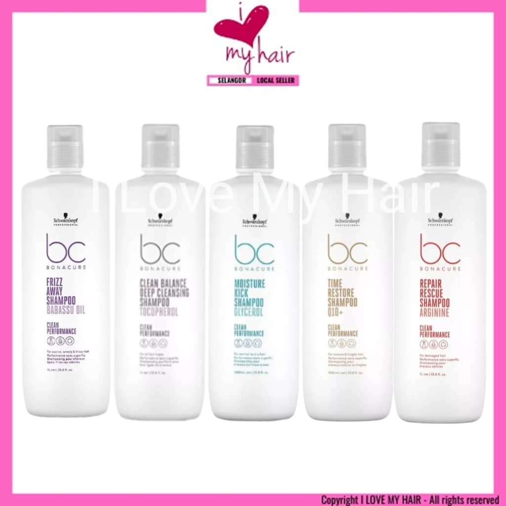 Schwarzkopf BC Shampoo/Conditioner -1000ML | Shopee Malaysia