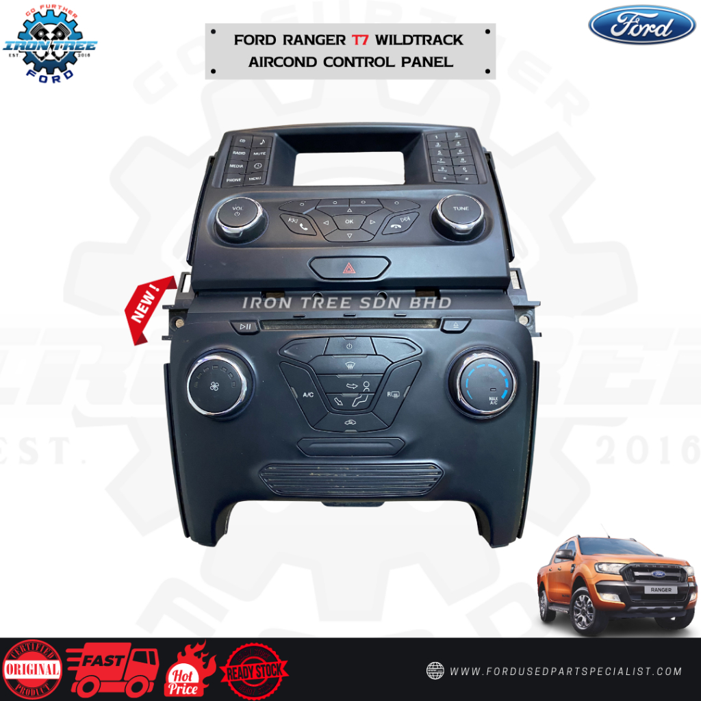 #Ford Genuine#Ford Ranger T7 Wildtrack Air-Cond Control Panel >EB3T ...