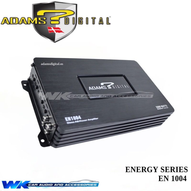 ADAMS DIGITAL ENERGY SERIES HIGH POWER 4 CHANNEL POWER AMPLIFIER EN ...