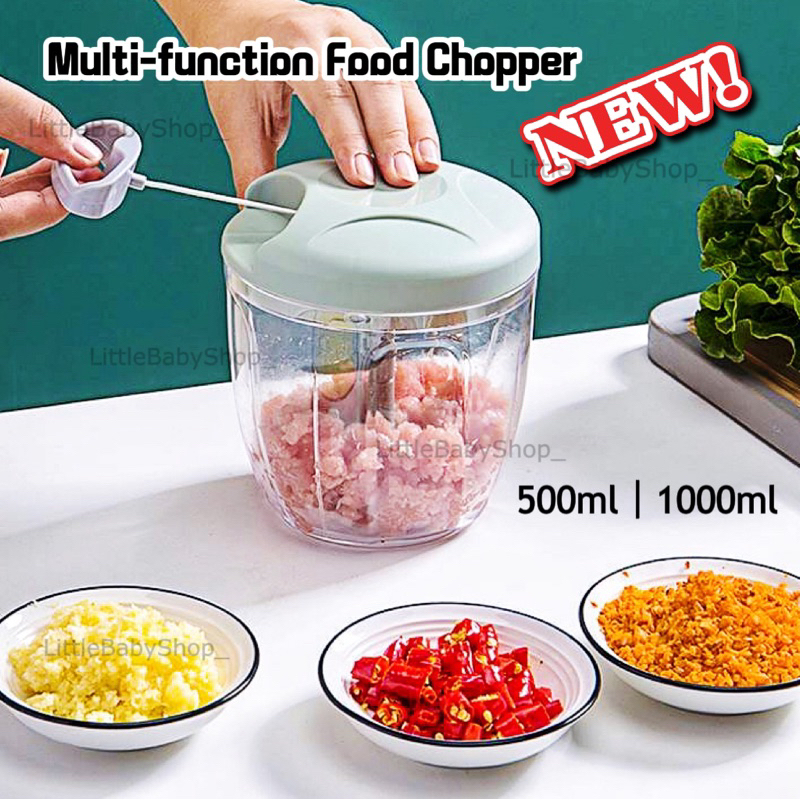 Garlic Chopper Manual / Speedy Chopper / Pencincang Bawang / Blender ...