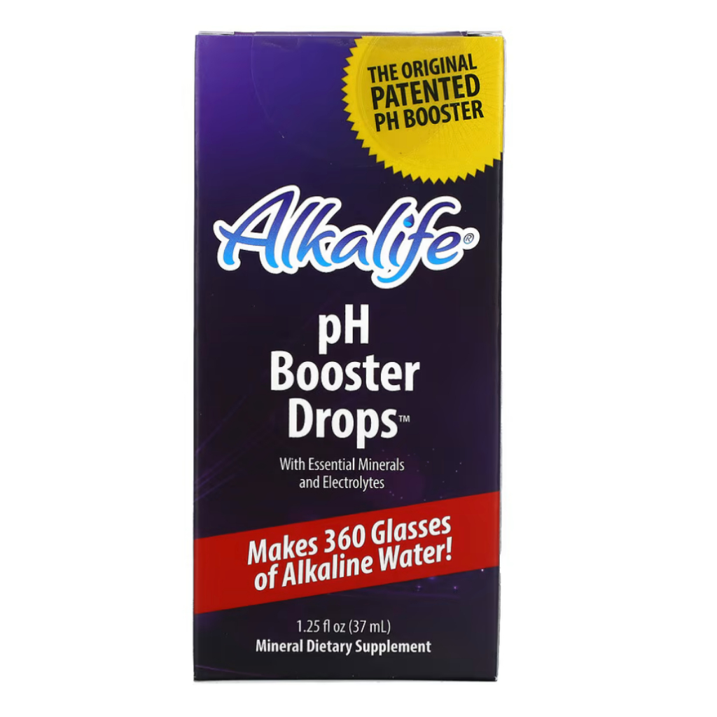 Alkalife, pH Booster Drops with Essential Minerals and Electrolytes, 1. ...