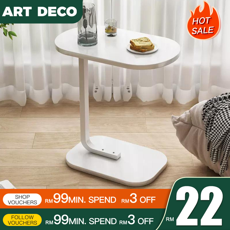 Side Table Meja sisi Bedside Table Meja Kecil Sofa Side Table meja kopi ...
