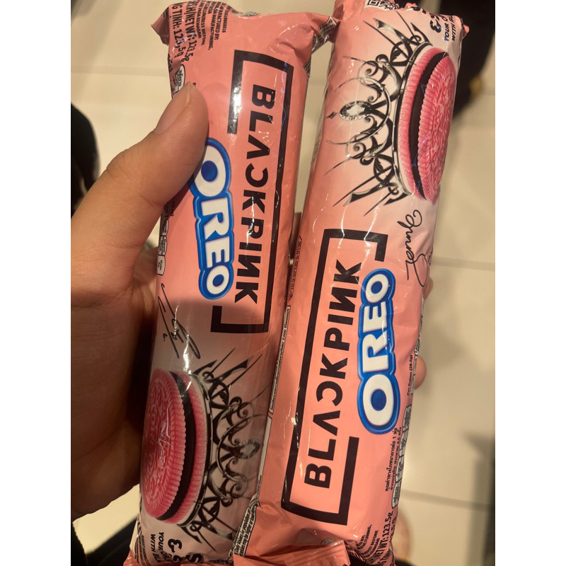 Oreo x Blackpink Sandwich Cookies Limited Edition 248.4g / 256.5g ...
