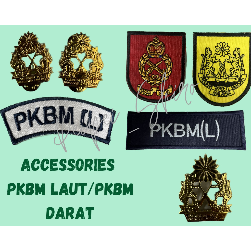 AKSESORI KADET PKBM DARAT SEKOLAH / KADET PKBM LAUT SEKOLAH | Shopee ...