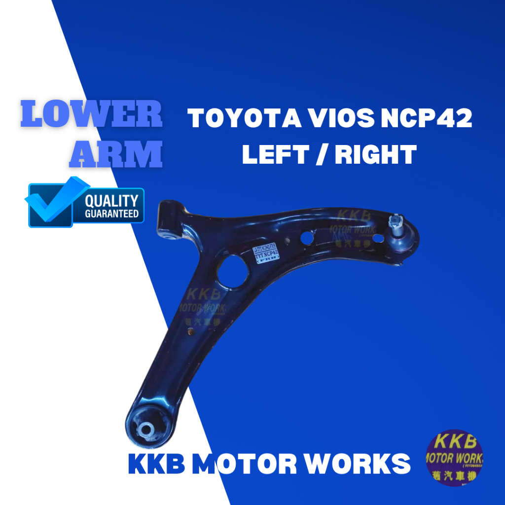 Lower Arm Front Toyota Vios NCP42 (LEFT/RIGHT) Lower Arm Vios NCP42 Spare Part | Shopee Malaysia