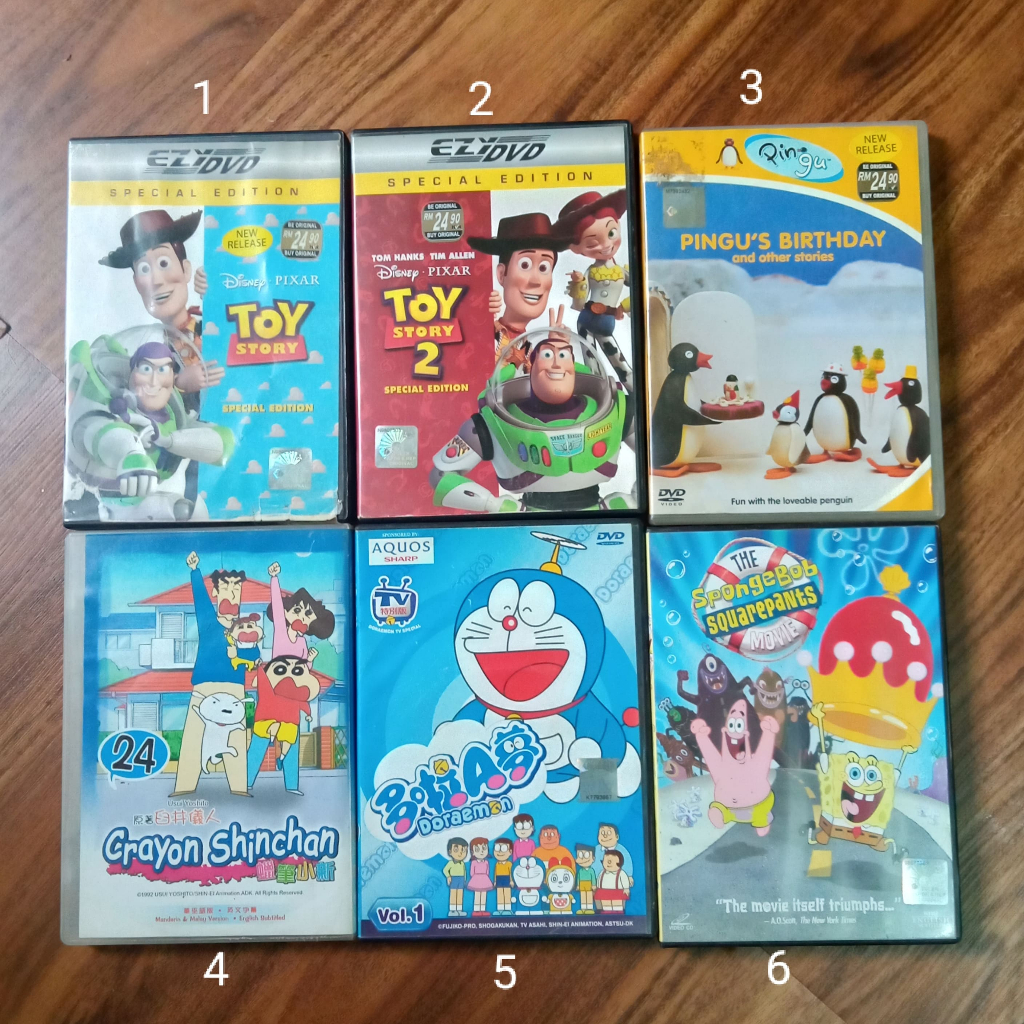 Western/English Cartoon Movies CD & DVD | Shopee Malaysia