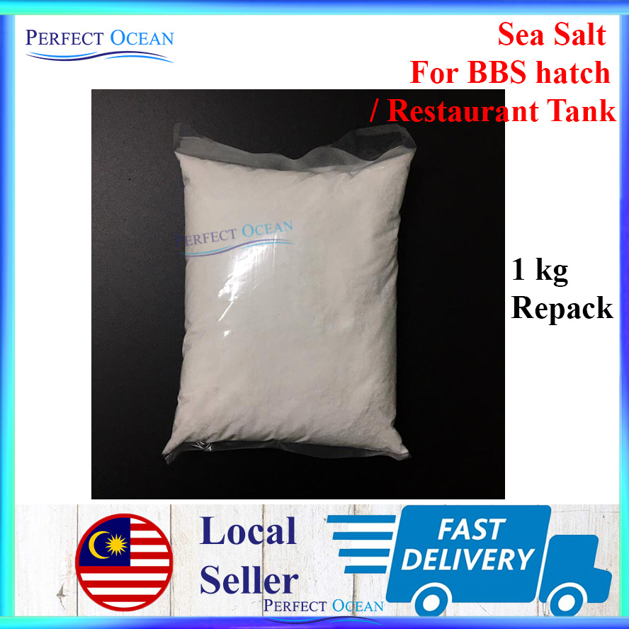 Big Fish Sea Salt Restaurant / BBS Artemia 1kg Repack Marine Garam ...