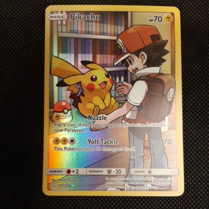 Pokemon Card TCG : Cosmic Eclipse: Pikachu 241/236 100% Original ...