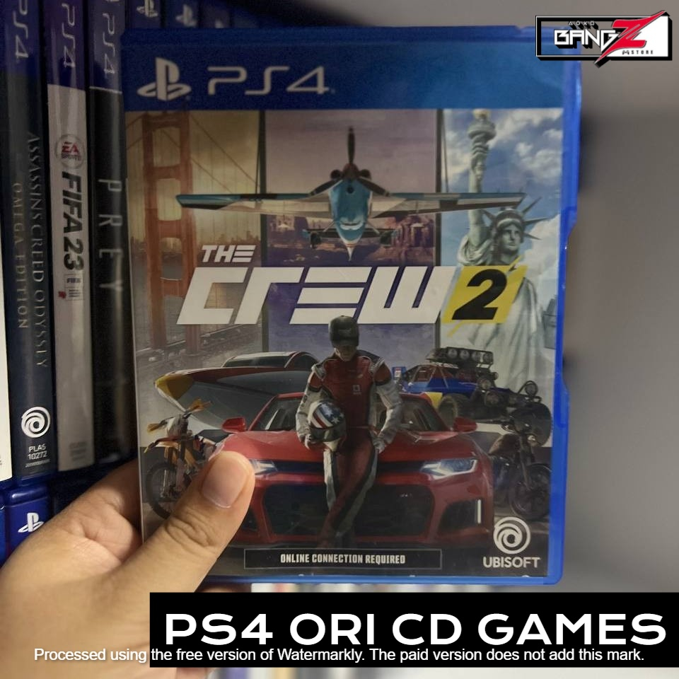 PS4 : THE CREW 2 (CD) | Shopee Malaysia