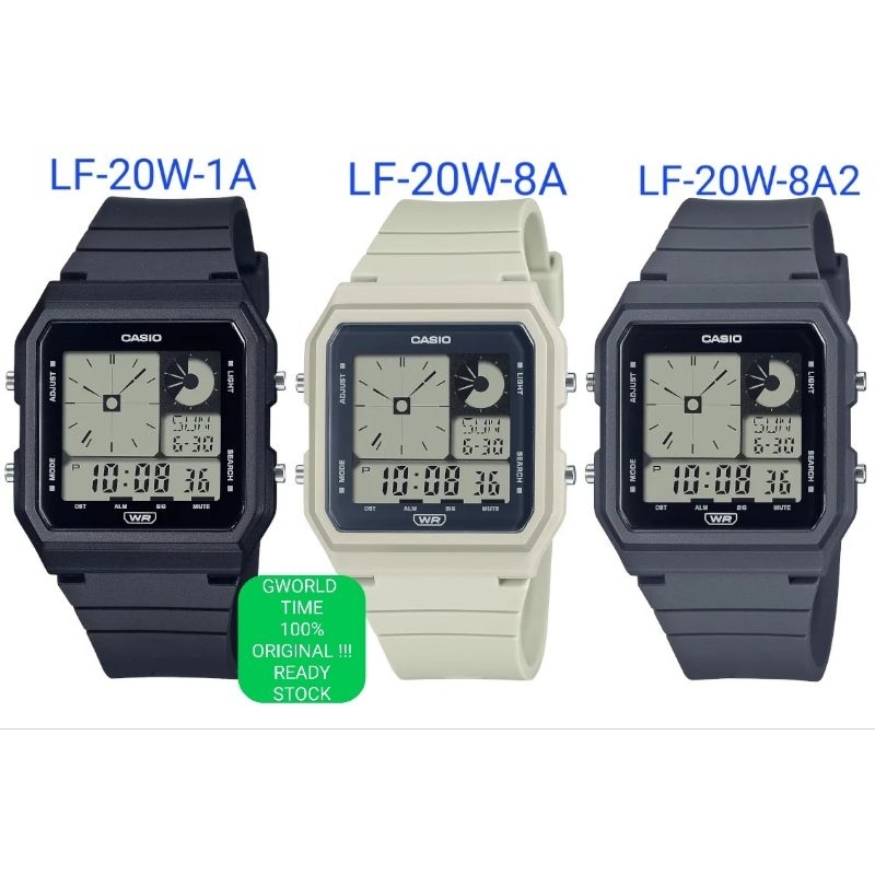 CASIO POP LF-20W SERIES/LF-20W-1A/8A/8A2/3A/5A | Shopee Malaysia