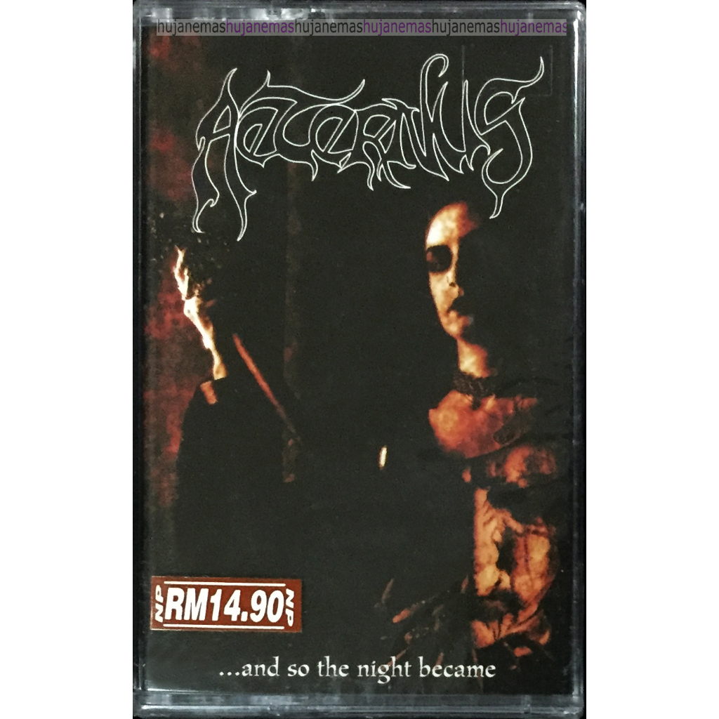AETERNUS ...And So the Night Became 1998 HAMMERHEART RECORDS CASSETTE ...