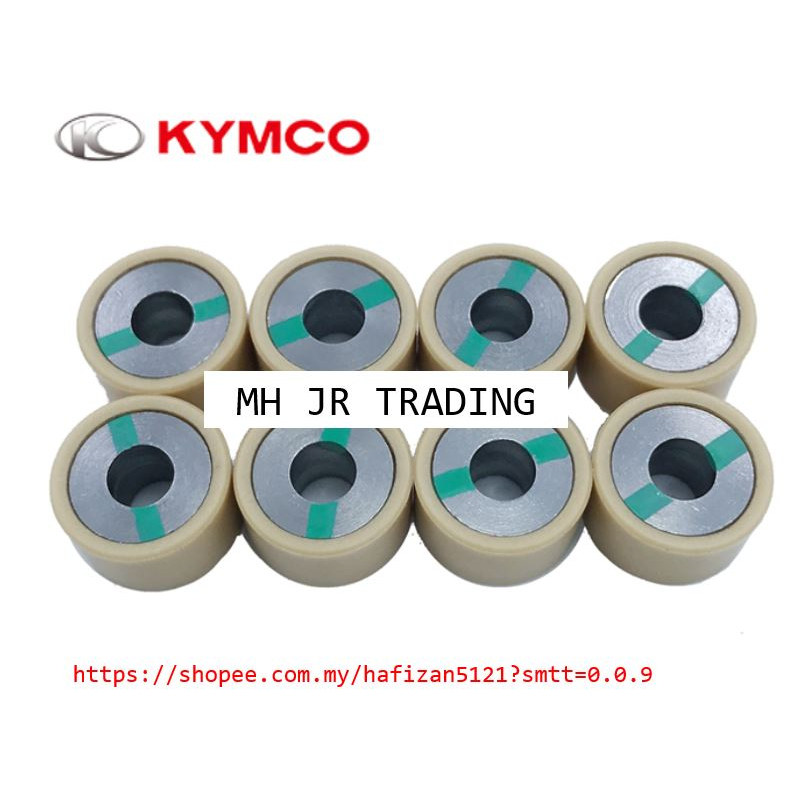 Kymco Downtown 250/300/K-Xct300 & Kawasaki J300 Roller Comp Weight ...
