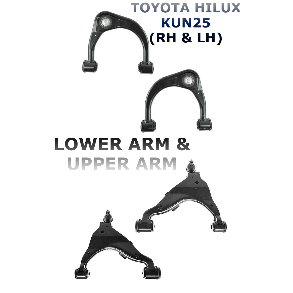 TOYOTA HILUX VIGO KUN25 LOWER ARM 48069-0K040 48068- 0K040 UPPER ARM ...
